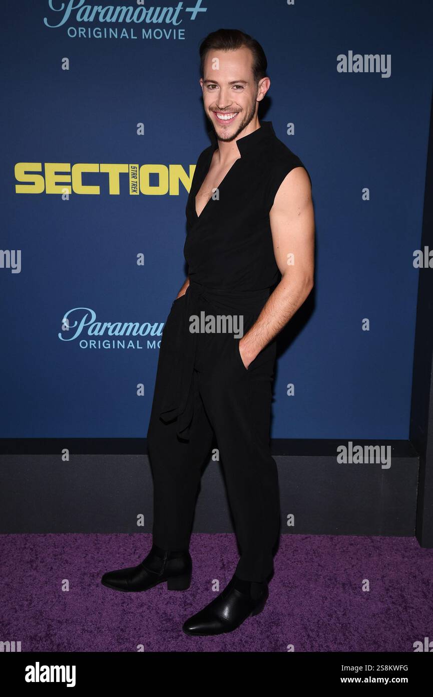New York, USA. 22nd Jan, 2025. Sven Ruygrok attends Paramount 'Star ...