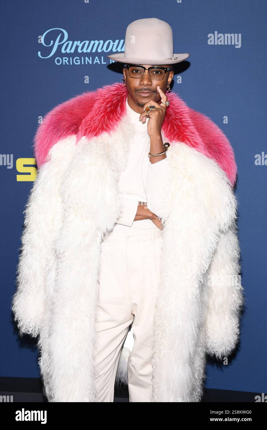 New York, USA. 22nd Jan, 2025. Jerome Lamaar attends Paramount 'Star ...