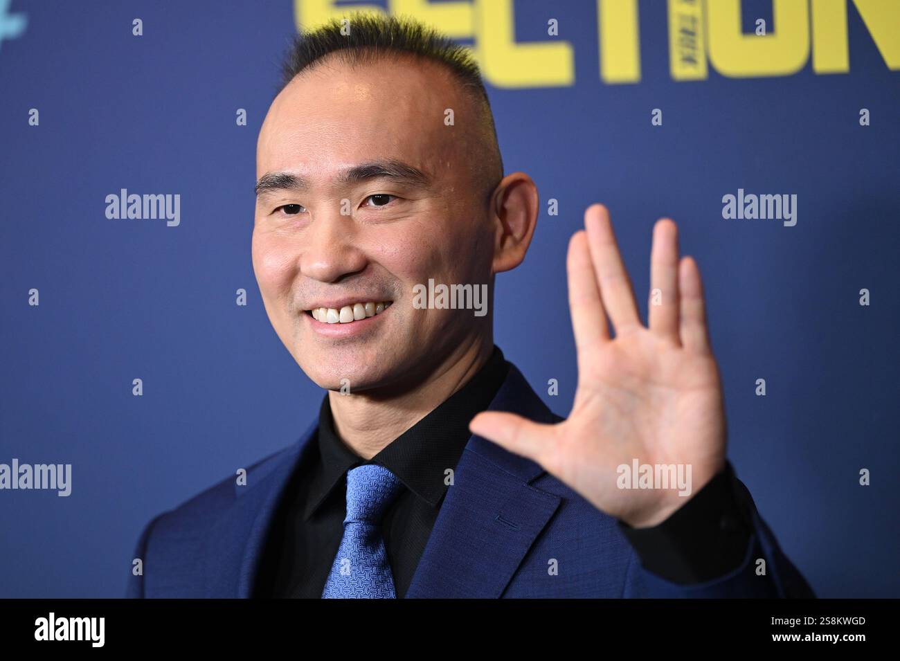 New York, USA. 22nd Jan, 2025. James Hiroyuki Liao attends Paramount 'Star Trek: Section 31 ...
