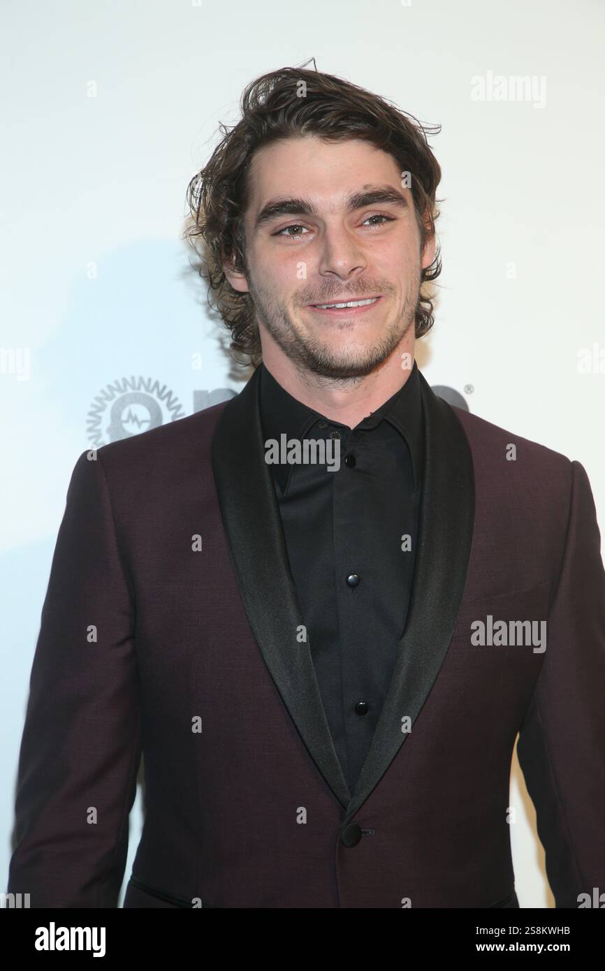 RJ Mitte at the Elton John AIDS Foundation Oscar Viewing Party, Los ...