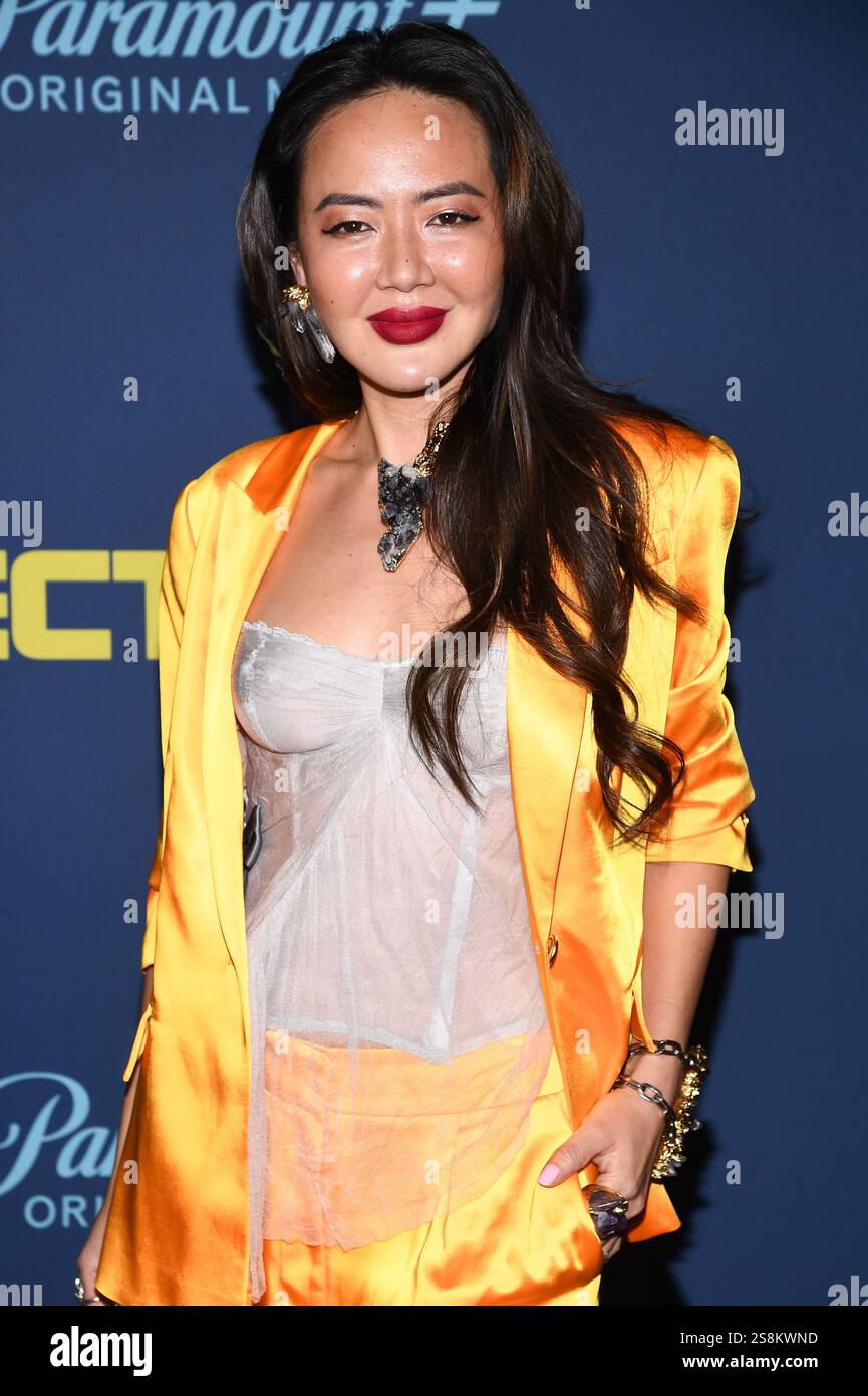 New York, USA. 22nd Jan, 2025. Angel Pai attends Paramount 'Star Trek ...