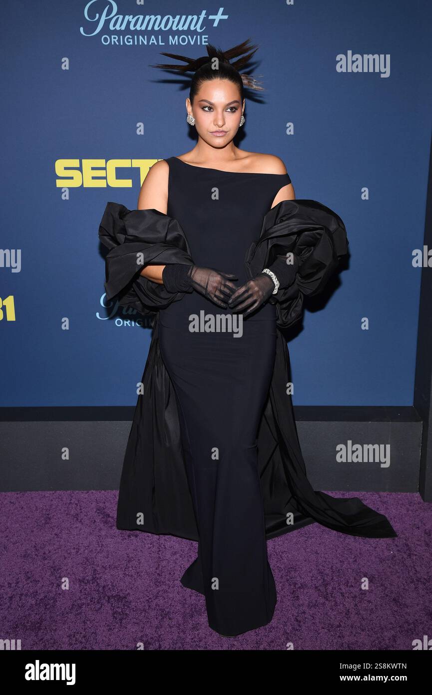 New York, USA. 22nd Jan, 2025. Humberly Gonzalez attends Paramount ...