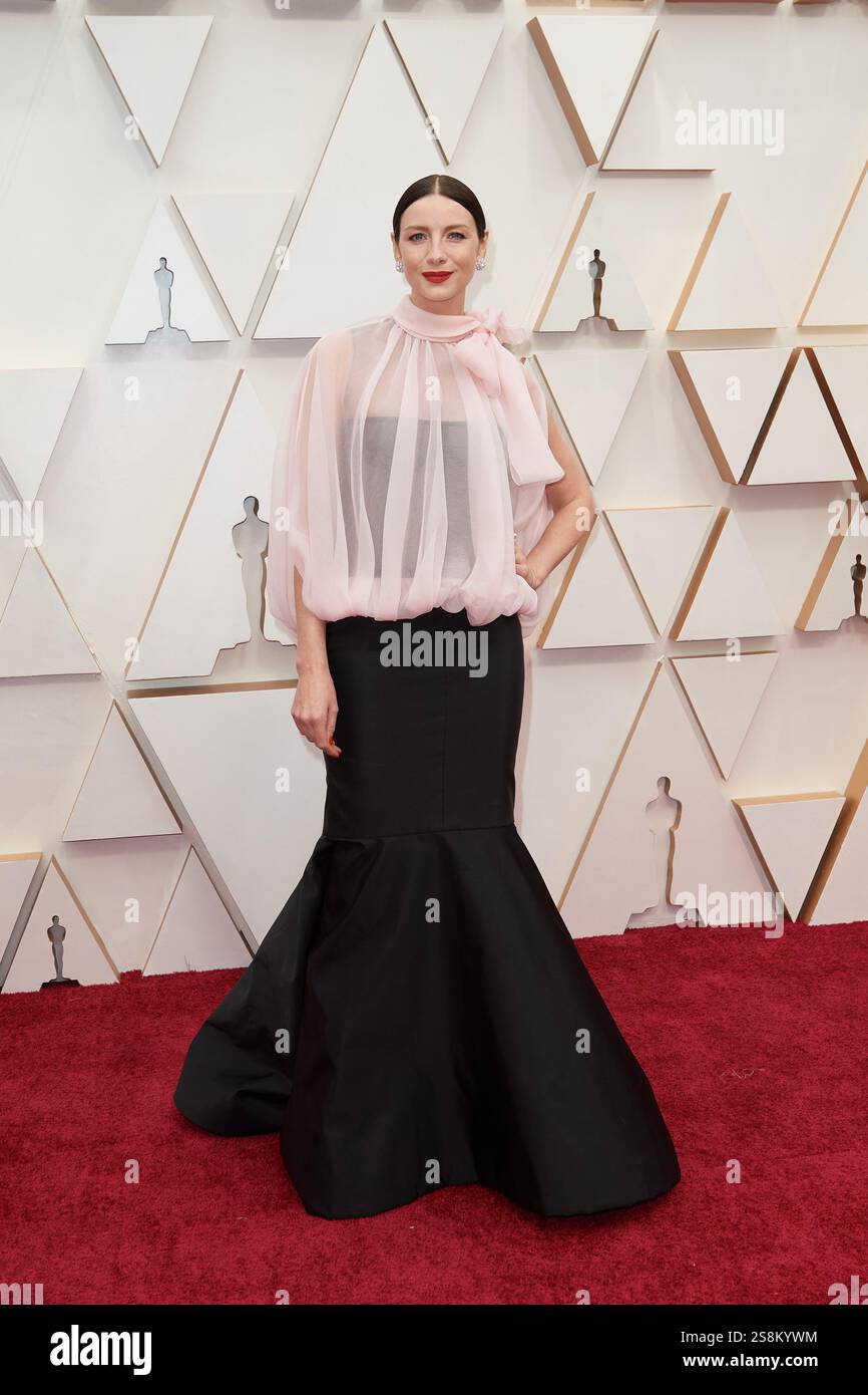 Caitriona Balfe arriving at the 92nd Annual Academy Awards at Hollywood ...