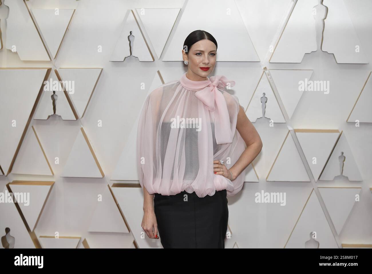 Caitriona Balfe arriving at the 92nd Annual Academy Awards at Hollywood ...