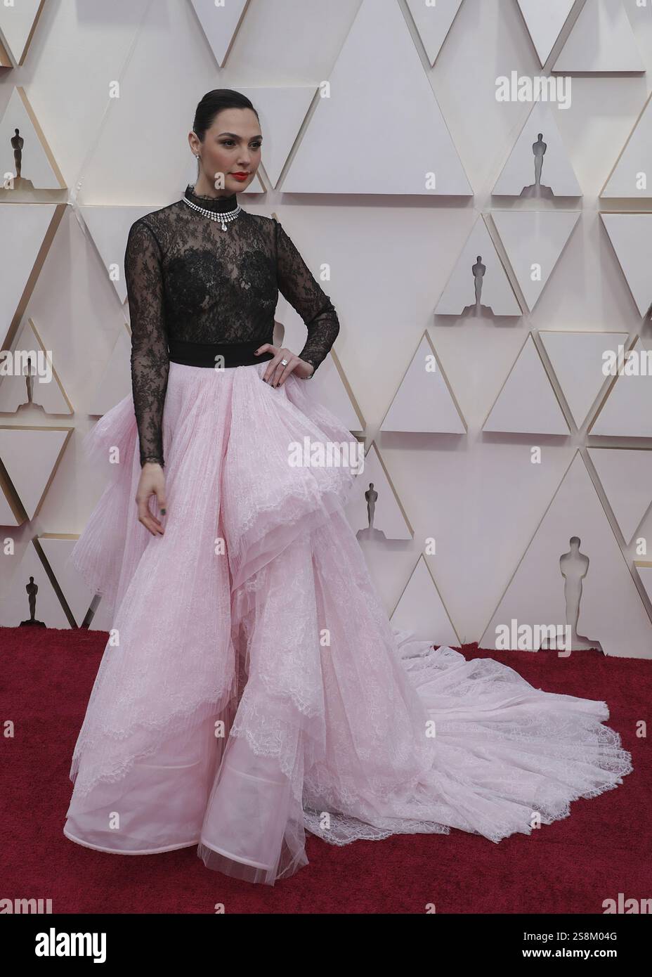 Gal Godot arriving at the 92nd Annual Academy Awards at Hollywood and ...