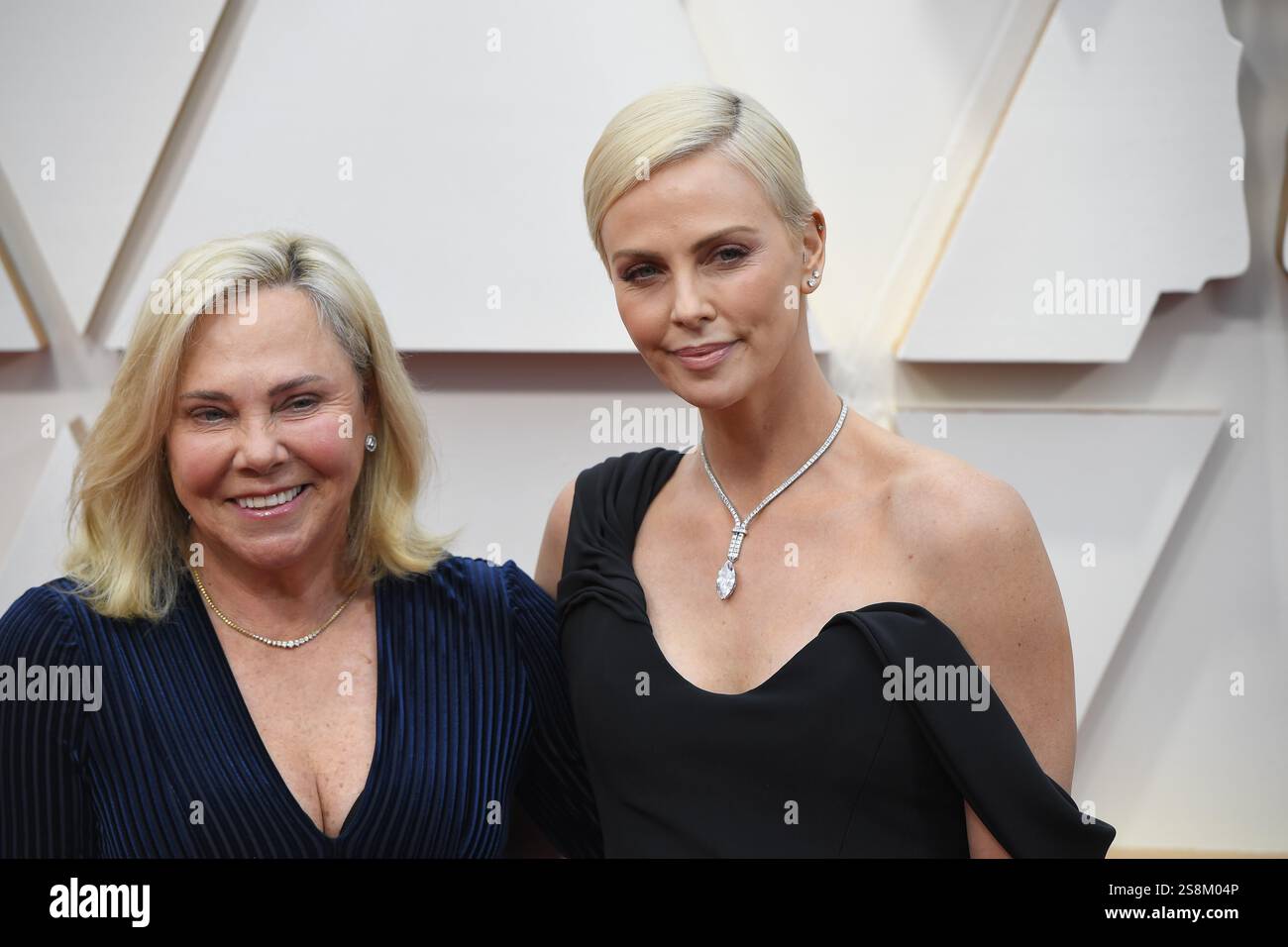 Gerda Maritz and Charlize Theron arriving at the 92nd Annual Academy ...