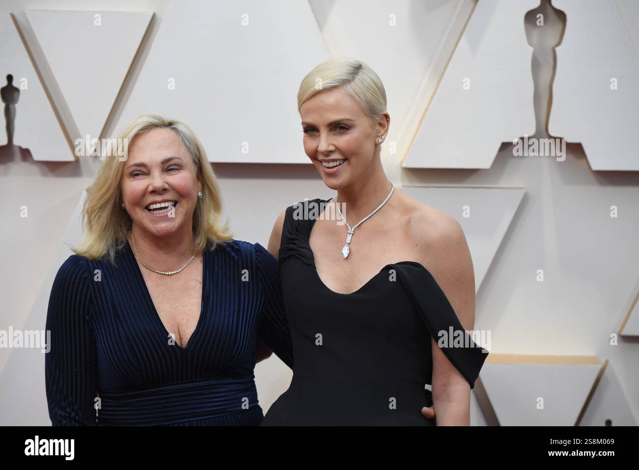 Gerda Maritz and Charlize Theron arriving at the 92nd Annual Academy ...