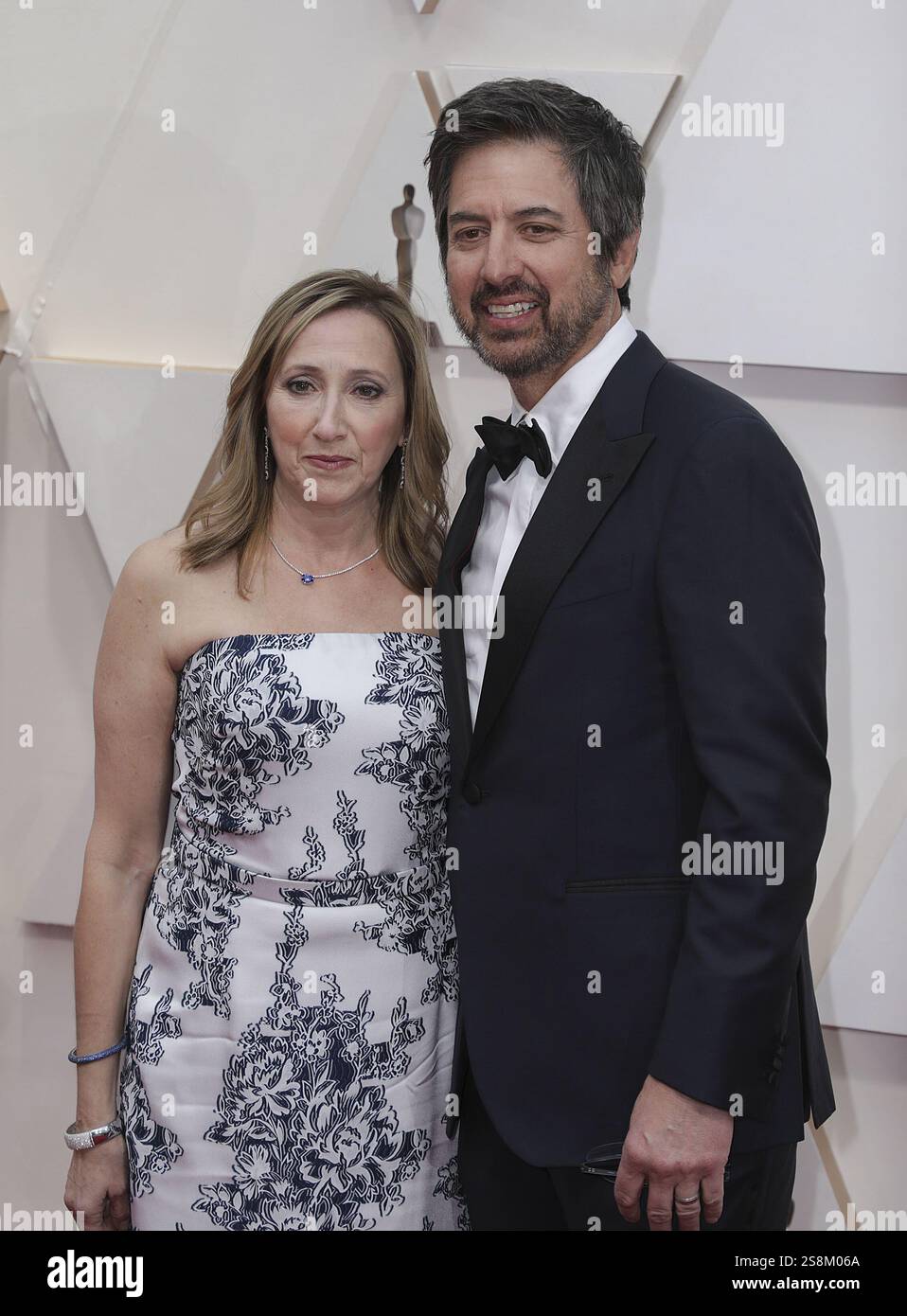 Anna Romano and Ray Romano arriving at the 92nd Annual Academy Awards ...