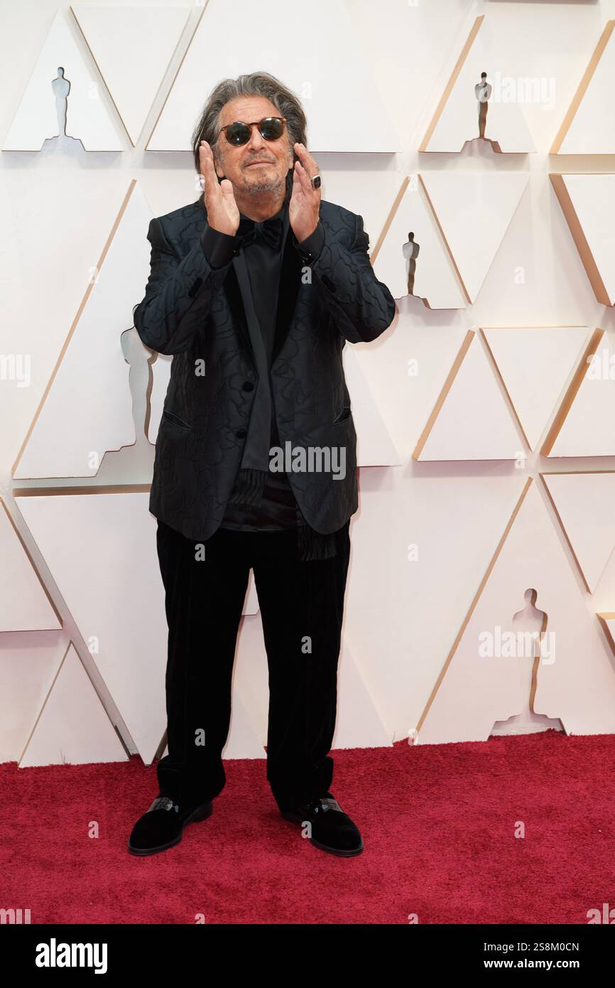 Al Pacino arriving at the 92nd Annual Academy Awards at Hollywood and ...