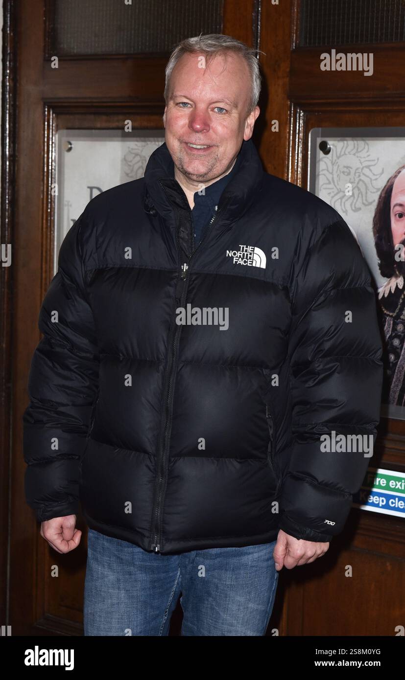 Steve Pemberton attends The Upstart Crow Press Night at Gielgud Theatre ...