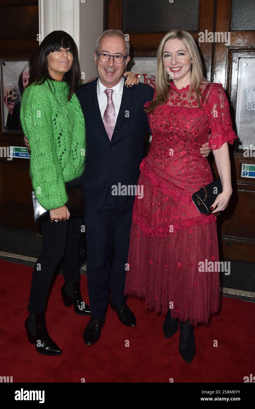 Claudia Winkleman, Ben Elton and Victoria Coren Mitchell attends The ...