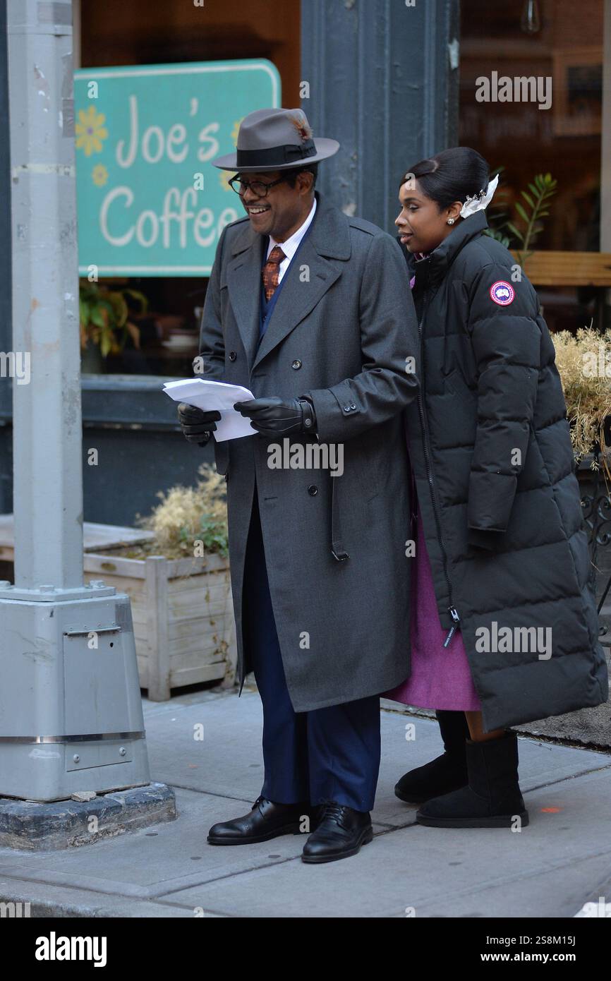 Forest Whitaker and Jennifer Hudson seen filming ‘Respect’ in the West ...