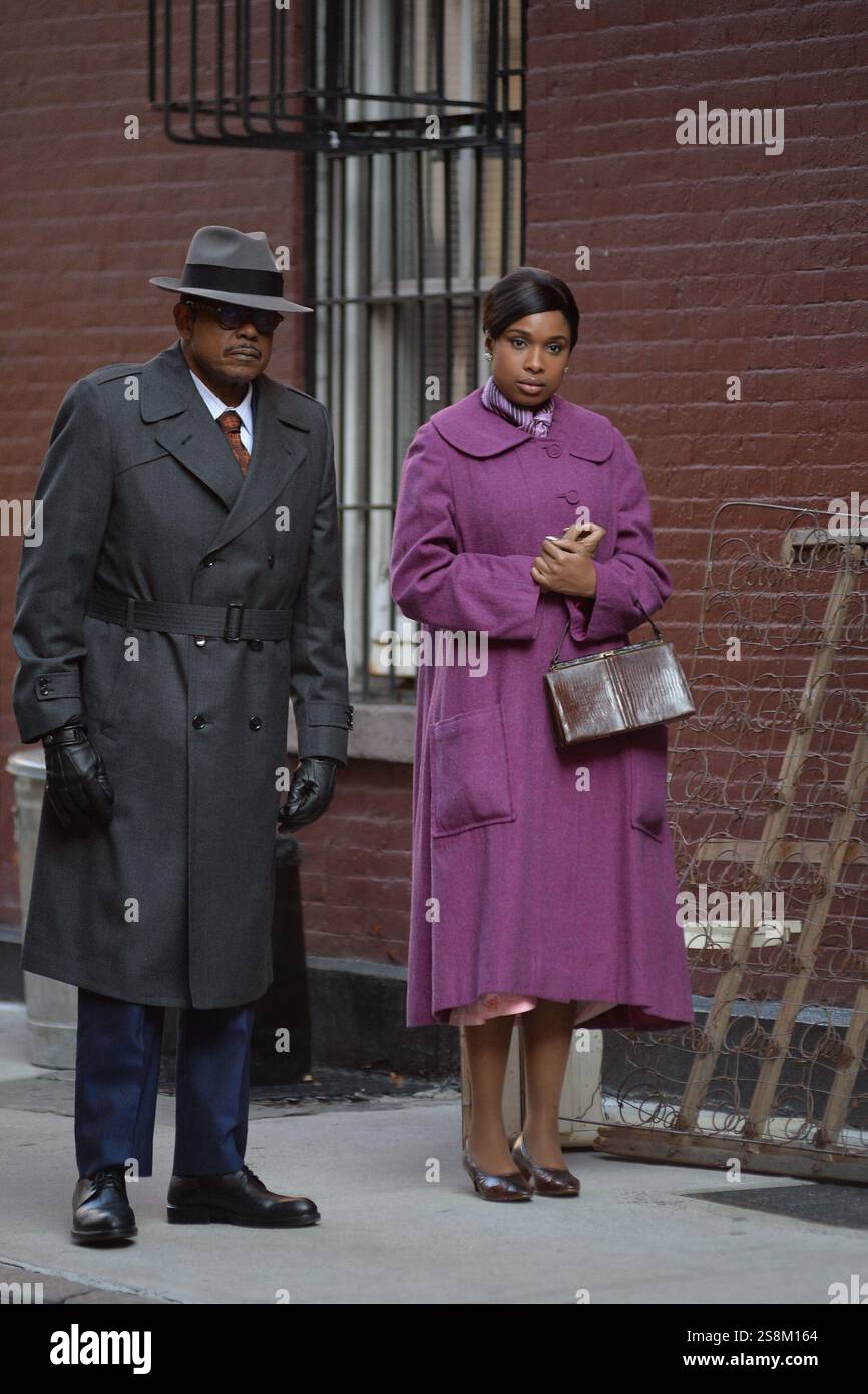 Forest Whitaker and Jennifer Hudson seen filming ‘Respect’ in the West ...