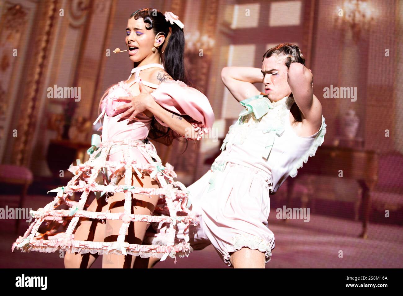 London, UK - February 17th 2020: Melanie Martinez performing live at O2 ...