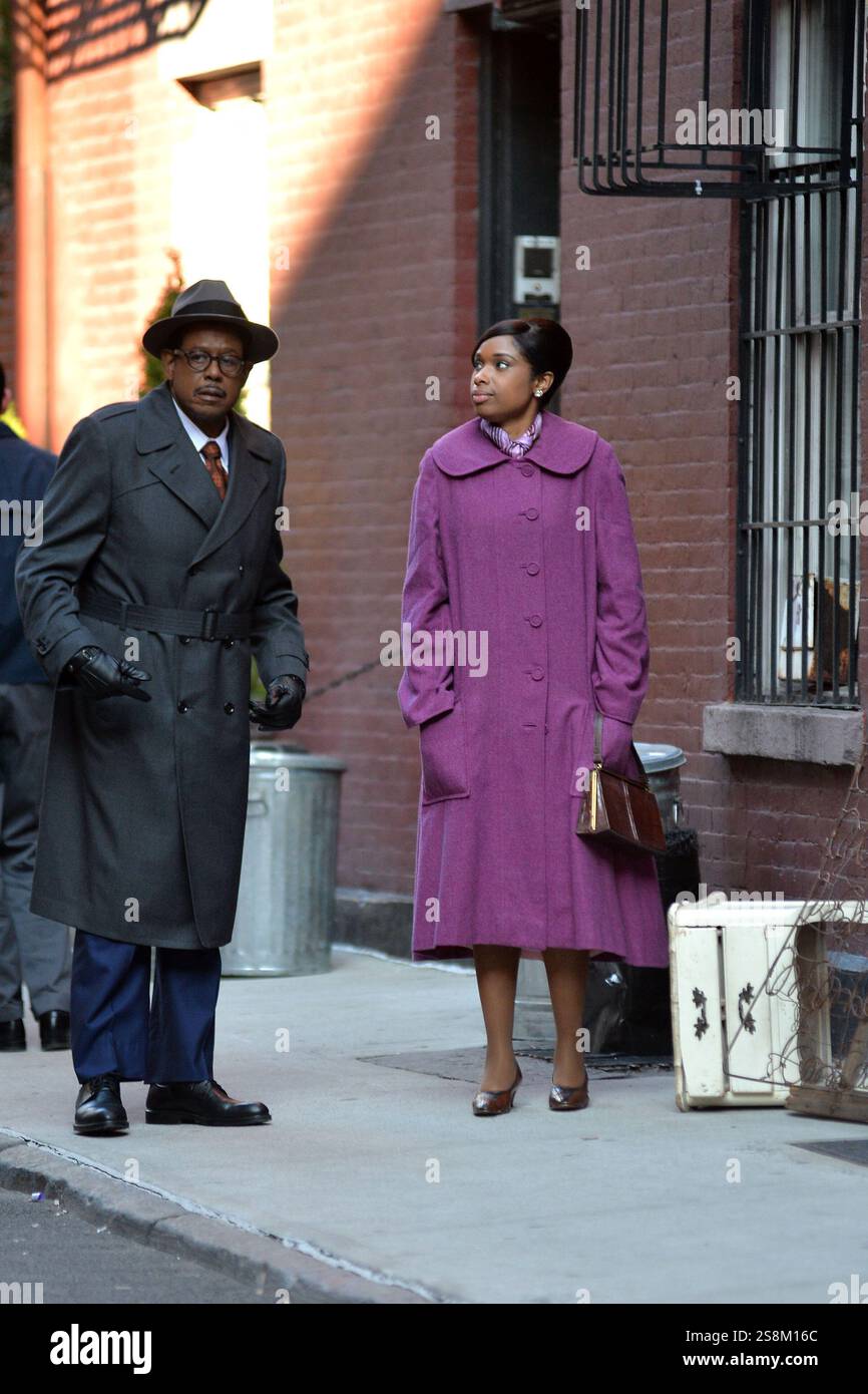 Forest Whitaker and Jennifer Hudson seen filming ‘Respect’ in the West ...
