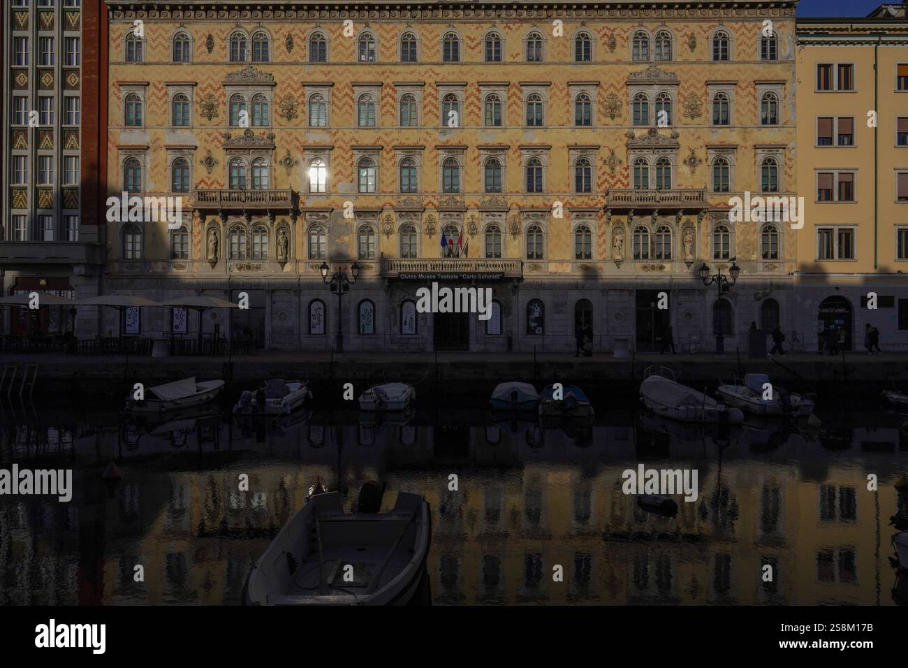 Trieste and the people walking the streets of the city Stock Photo - Alamy