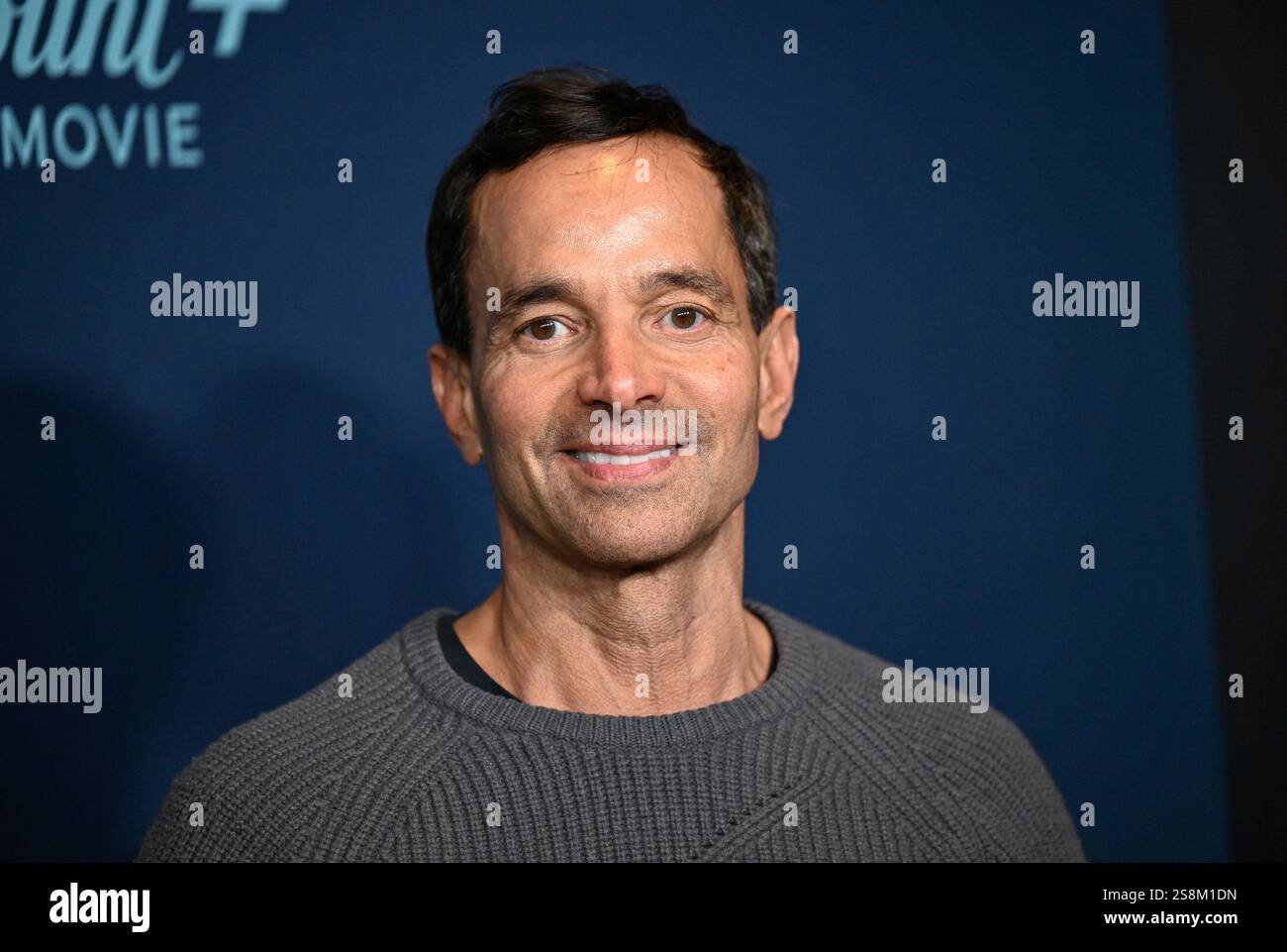 CBS president and CEO George Cheeks attends the Paramount+ premiere of ...