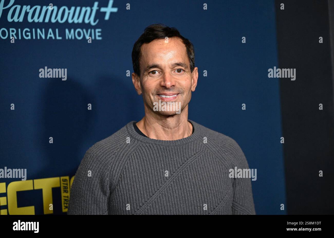 CBS president and CEO George Cheeks attends the Paramount+ premiere of "Star Trek: Section 31 ...