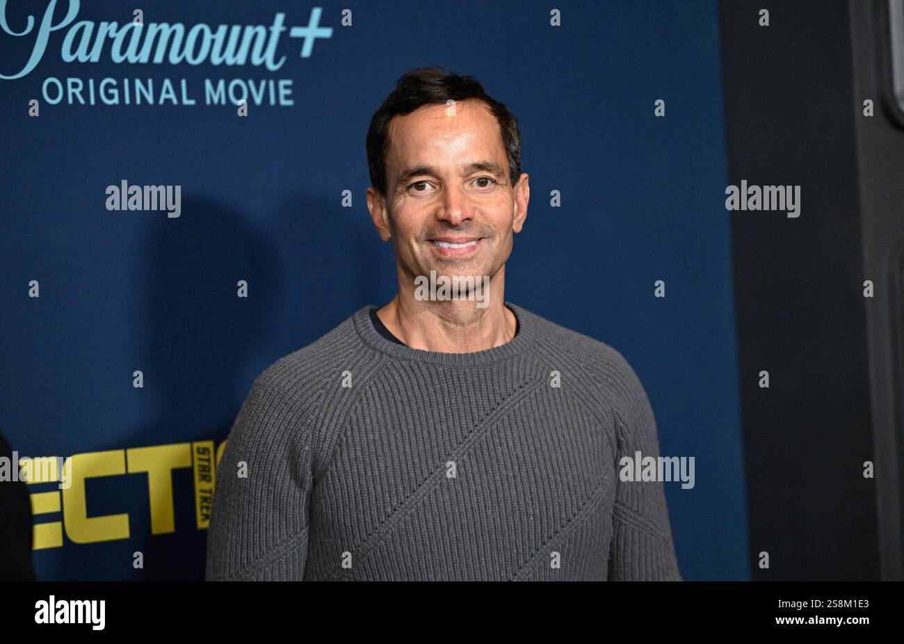 CBS president and CEO George Cheeks attends the Paramount+ premiere of ...