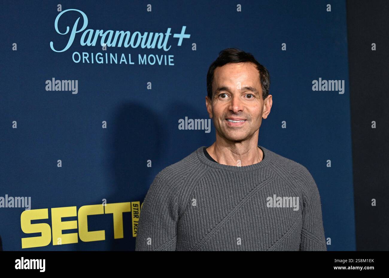 CBS president and CEO George Cheeks attends the Paramount+ premiere of ...