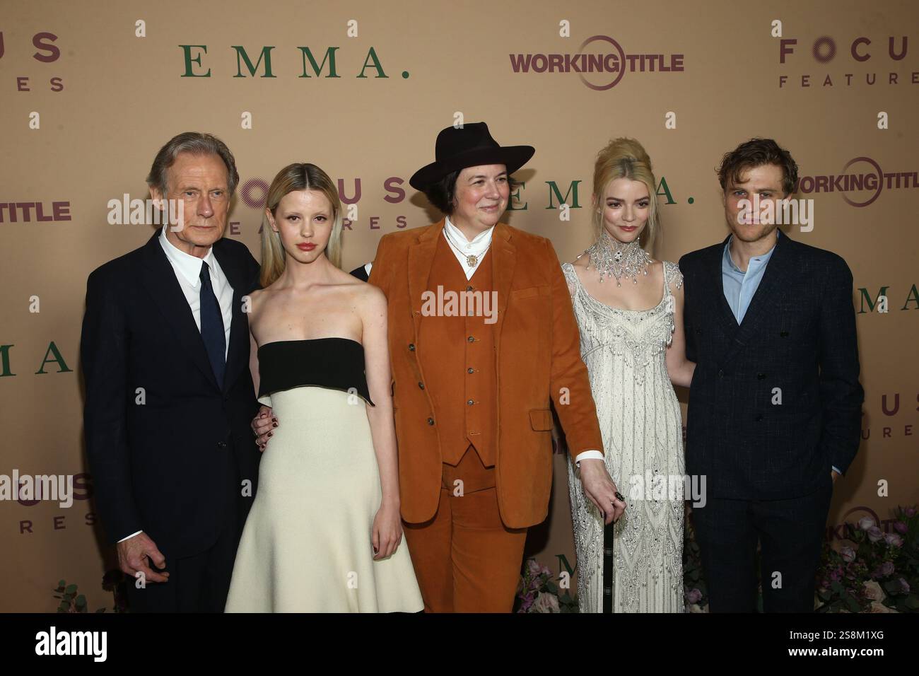 Bill Nighy, Mia Goth, Autumn de Wilde, Anya Taylor-Joy and Johnny Flynn ...