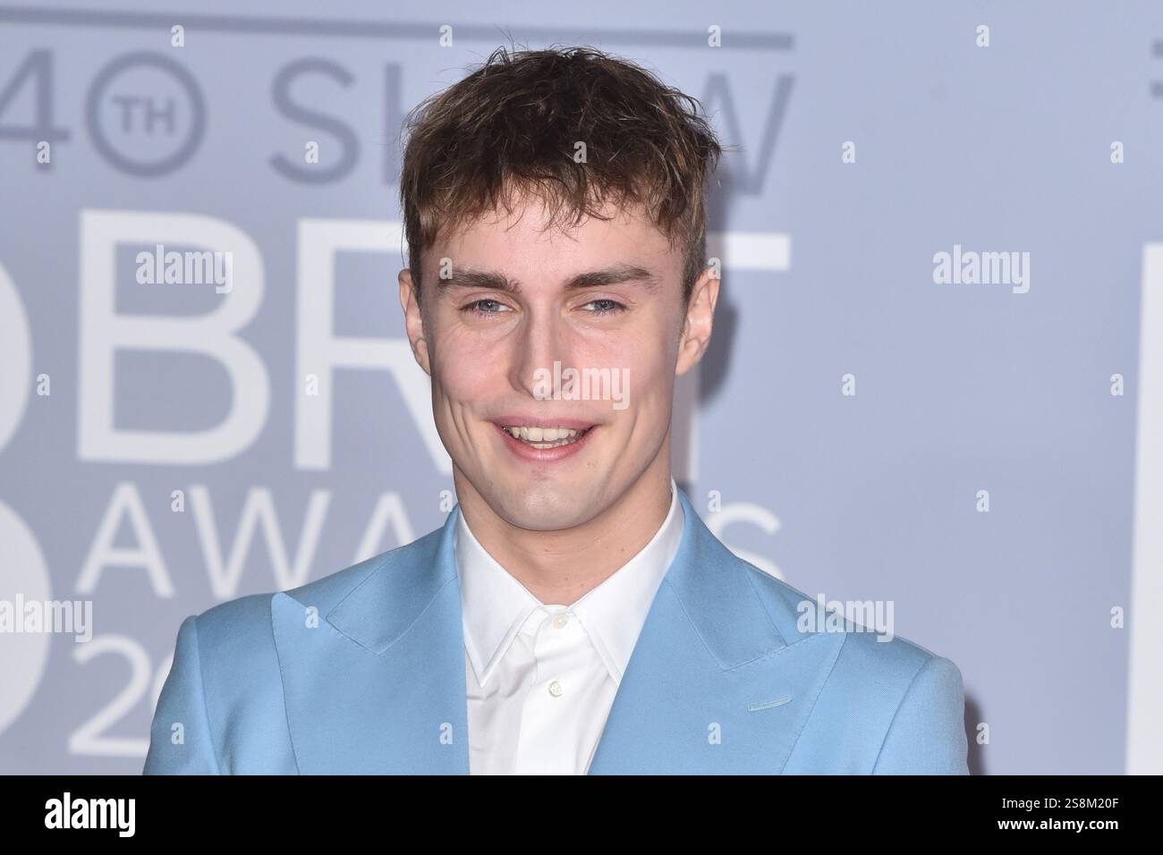 ***EDITORIAL USE ONLY*** Sam Fender attends The BRIT Awards 2020 at The ...