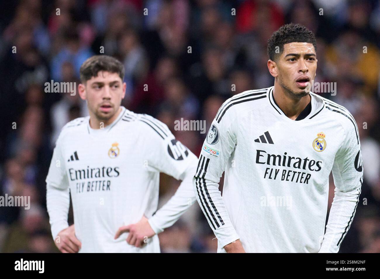 Madrid, Spain. 23rd Jan, 2025. Jude Bellingham (midfielder; Real Madrid ...