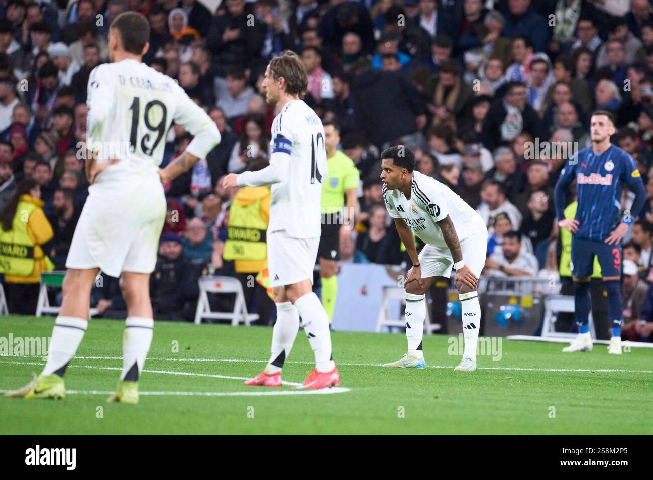 Madrid, Spain. 23rd Jan, 2025. Rodrygo (forward; Real Madrid) during ...