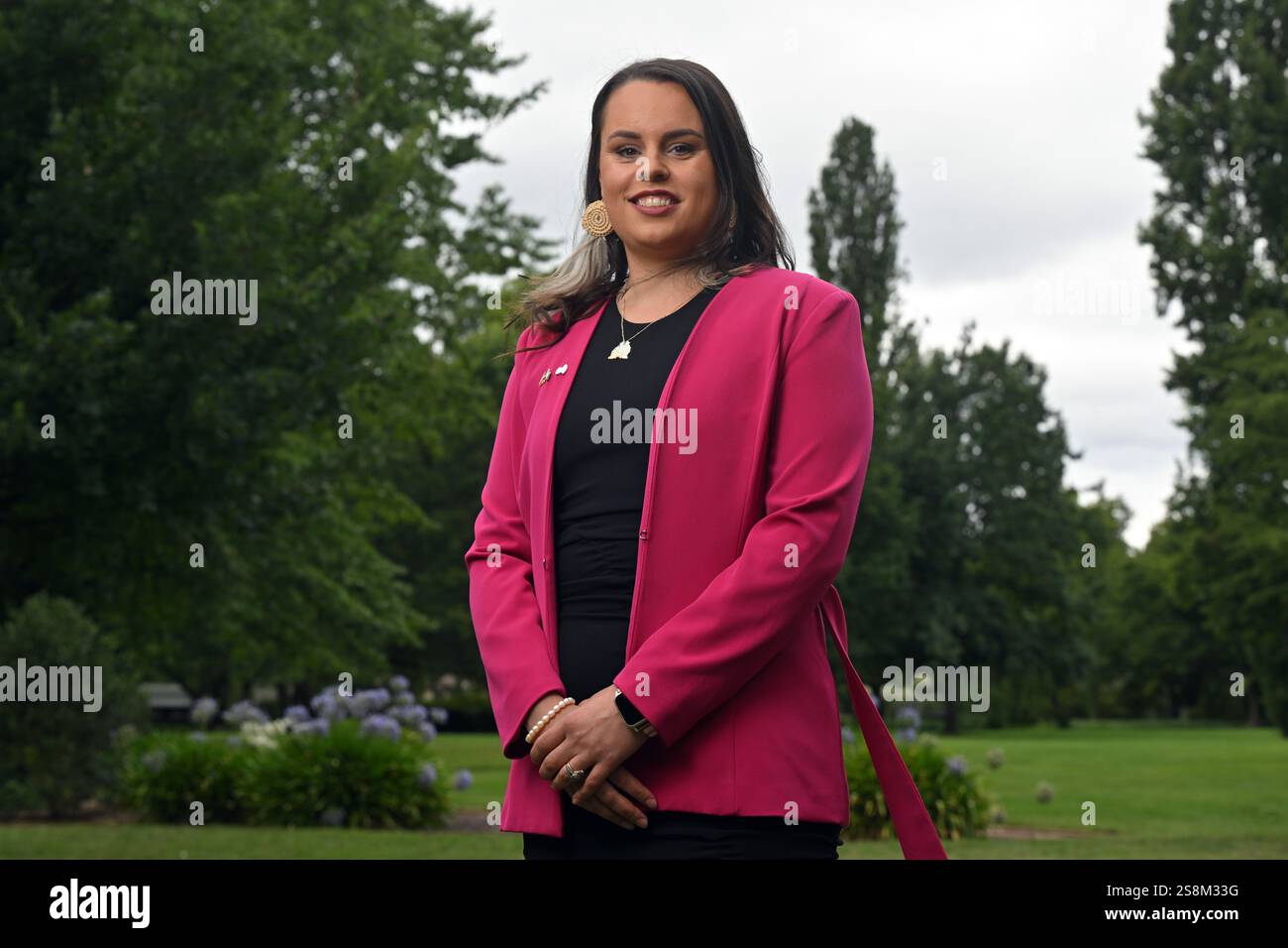 Queensland’s Young Australian of the Year Dr Katrina Wruck poses for a ...
