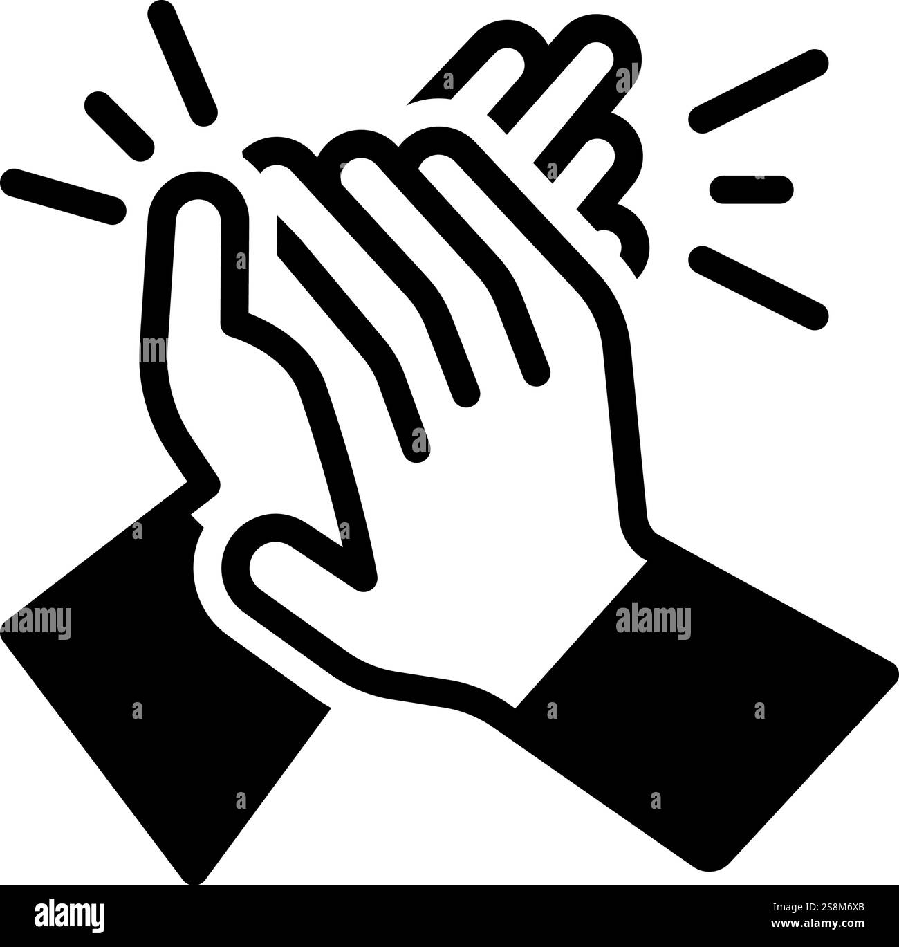Icon for applause, bravado Stock Vector Image & Art - Alamy