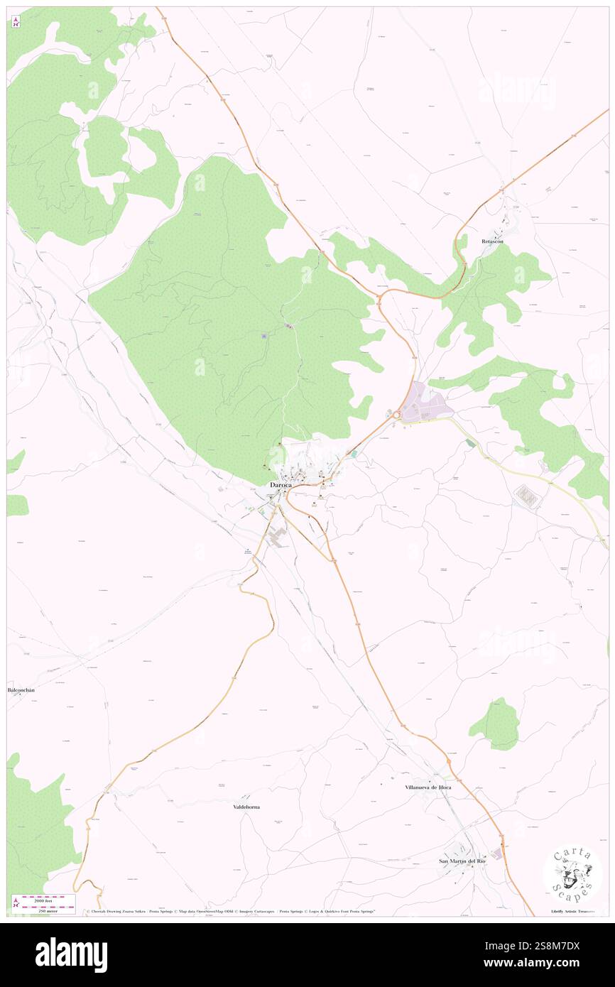 Castillo de la Morica Encantada, Provincia de Zaragoza, ES, Spain ...