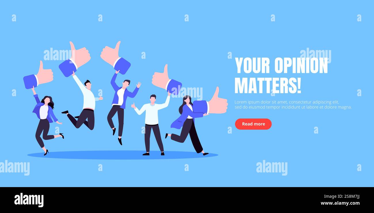 Customer feedback, employee or client satisfaction rating review with ...