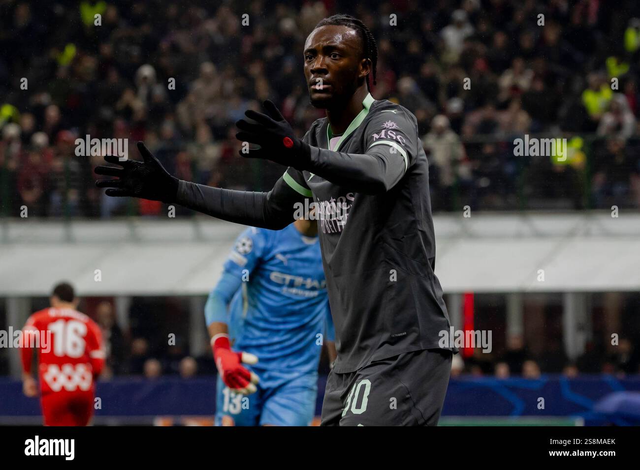 Tammy Abraham in action during the UEFA Champions League 2024/25 match ...