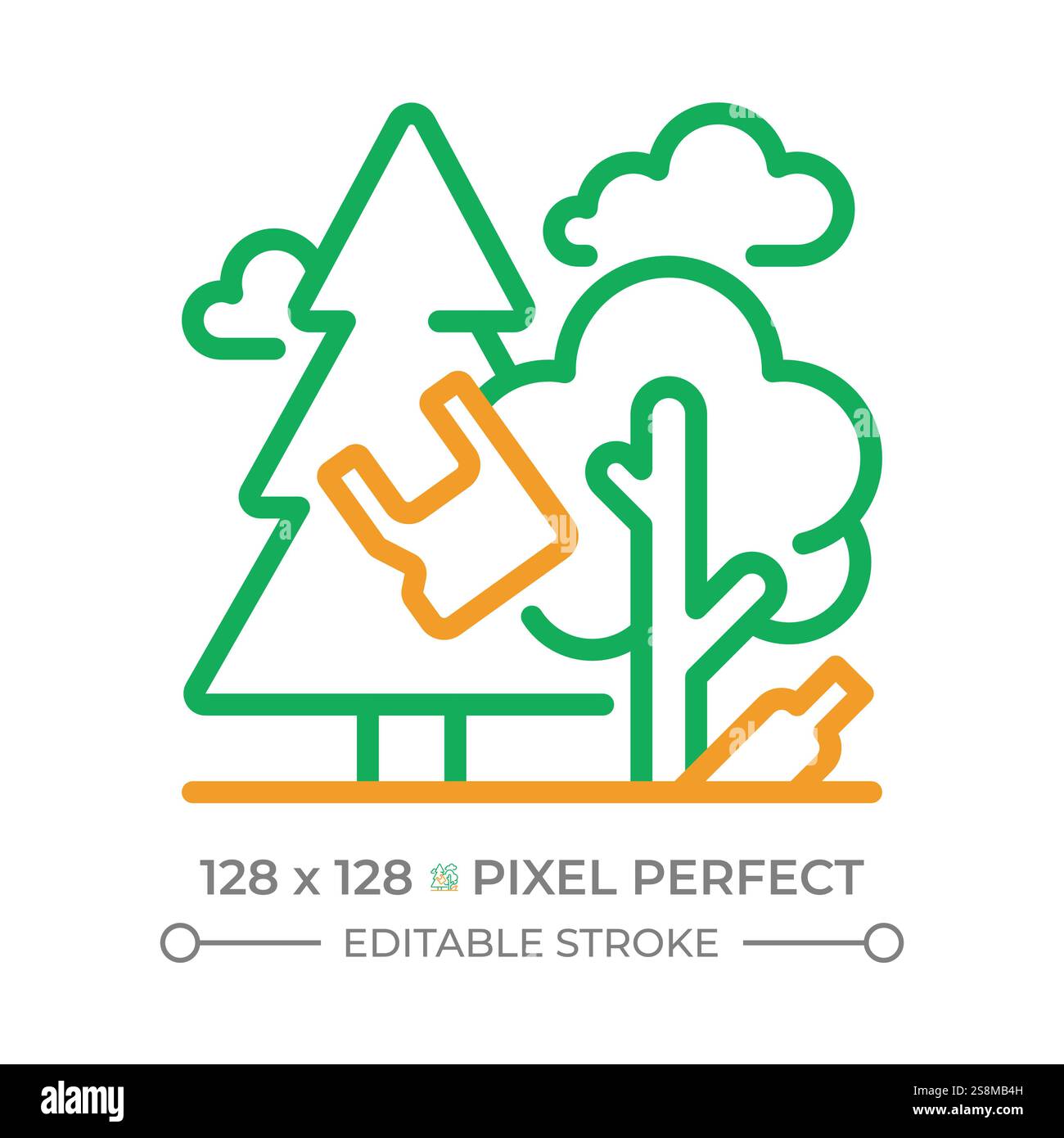 Forest pollution plastic garbage Cut Out Stock Images & Pictures - Alamy