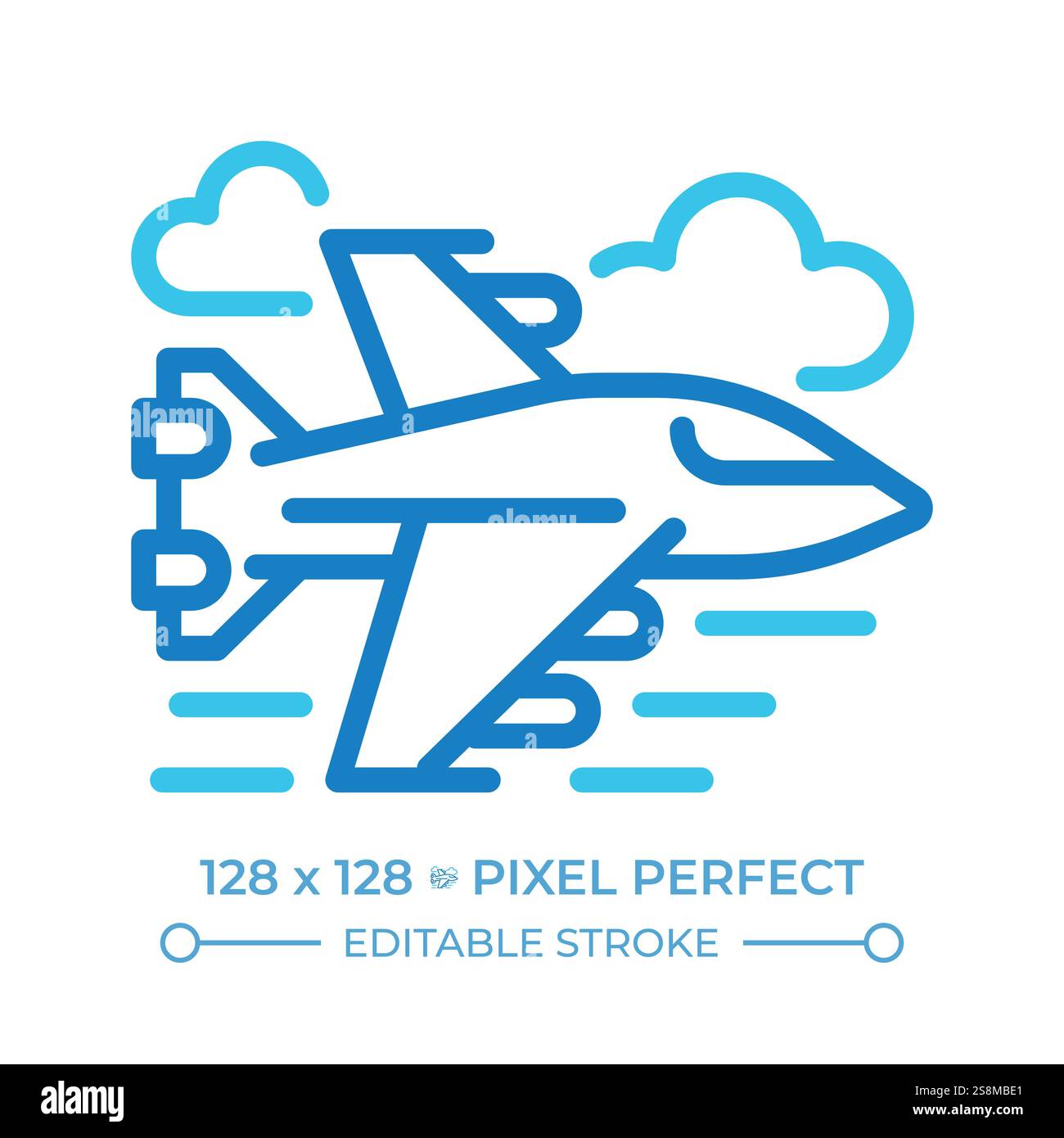 Business executive jet Stock Vector Images - Alamy