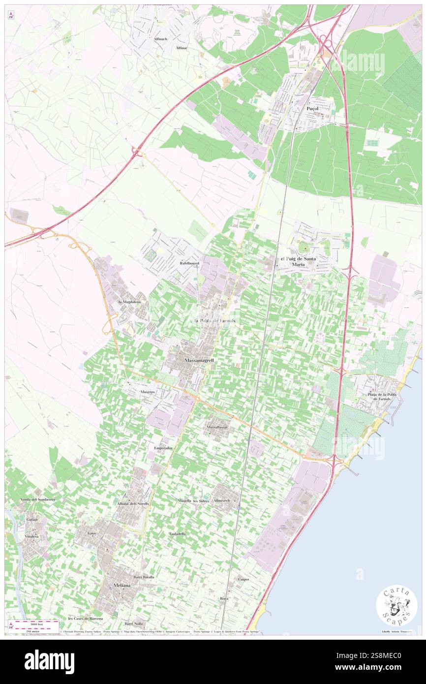 Placa Sant Vicent Ferrer, Província de València, ES, Spain, Valencia, N ...