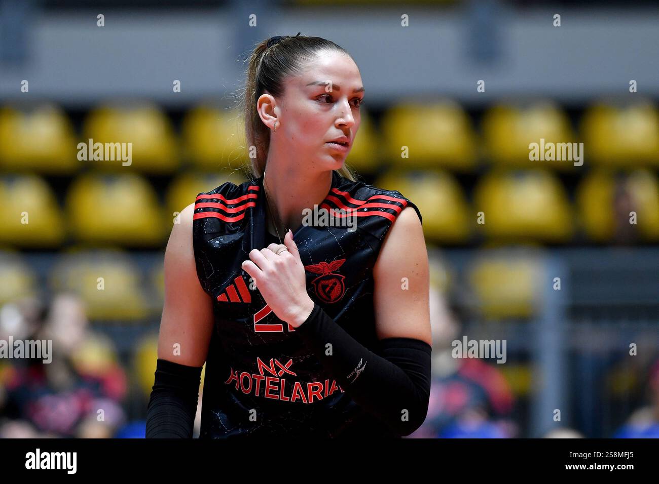 Turin, Italy. 22nd Jan, 2025. Barbara Dapic of SL Benfica during the ...