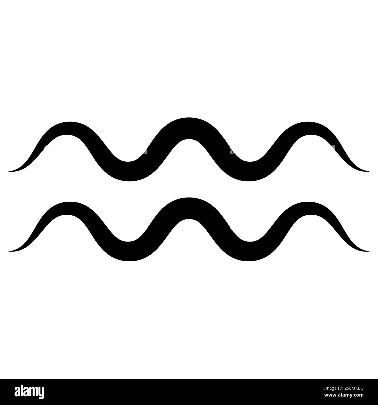 Aquarius Zodiac Symbol, Aquarius zodiac horoscope astrology sign Stock ...