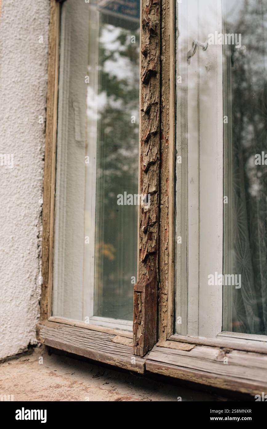 carved wooden antique window frames. High quality photo Stock Photo - Alamy