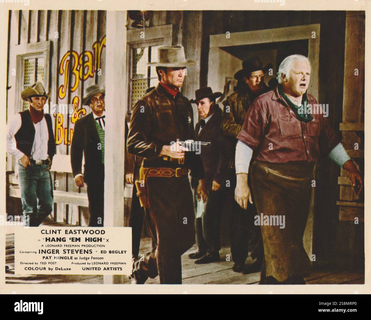 Hang Em High (United Artists, 1968). Starring Clint Eastwood. Directed ...