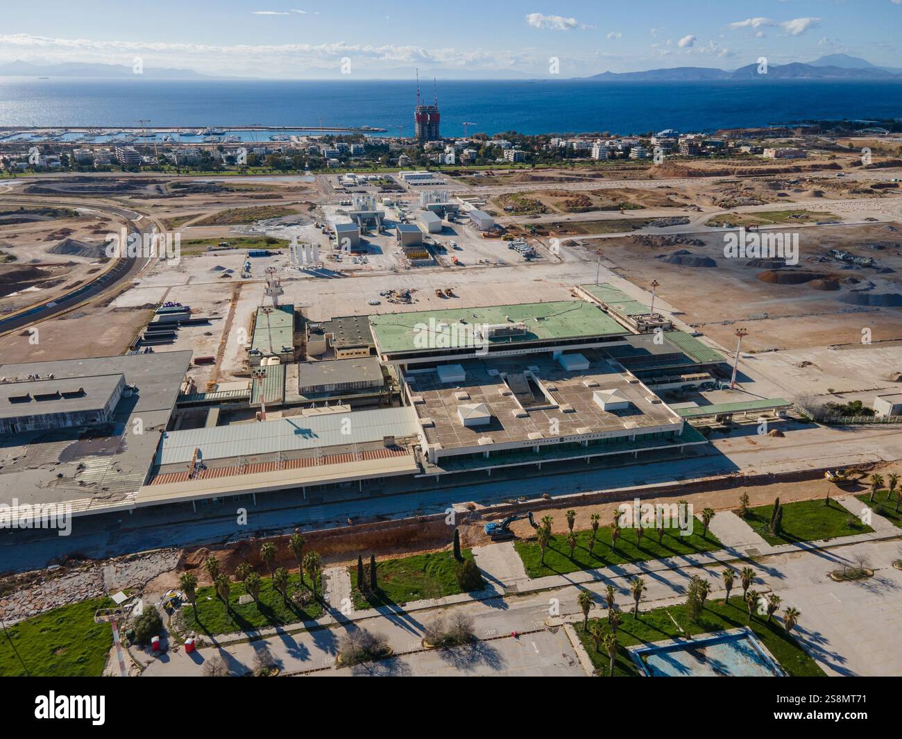 Ellinikon project, the new tower, Athens,Greece Stock Photo - Alamy
