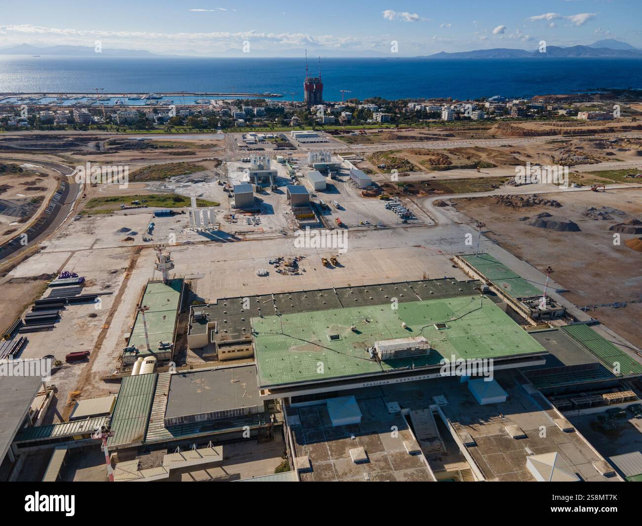 Ellinikon project, the new tower, Athens,Greece Stock Photo - Alamy