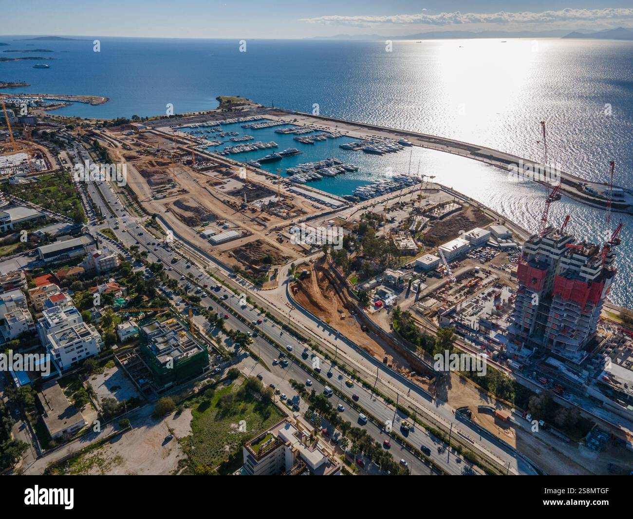 Ellinikon project, the new tower, Athens,Greece Stock Photo - Alamy