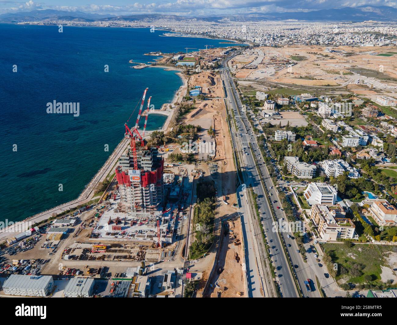 Ellinikon project, the new tower, Athens,Greece Stock Photo - Alamy