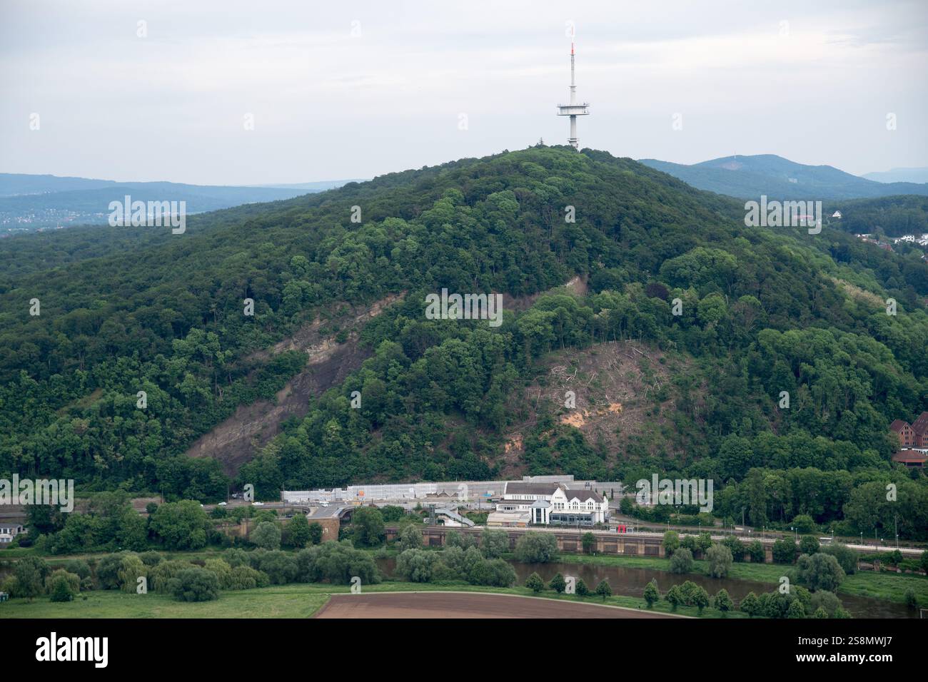 Porta westfalica nazi german underground factory hi-res stock ...