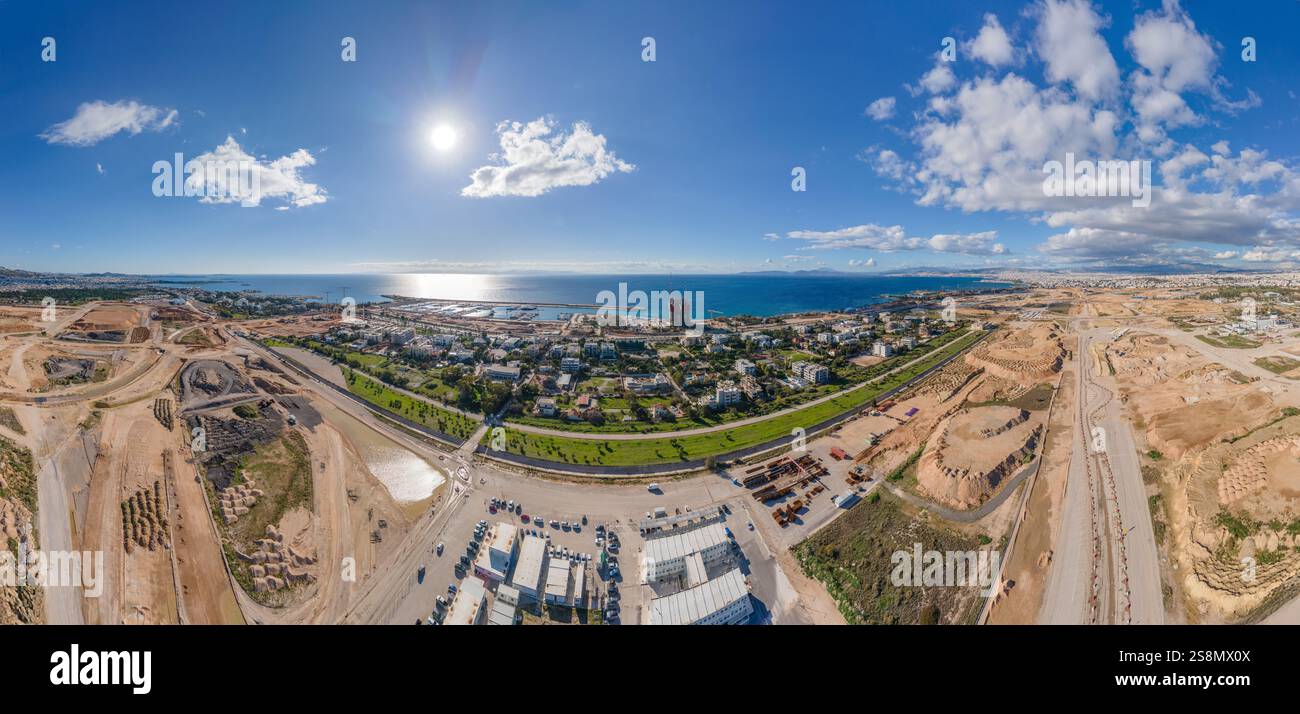 Ellinikon project, the new tower, Athens,Greece Stock Photo - Alamy