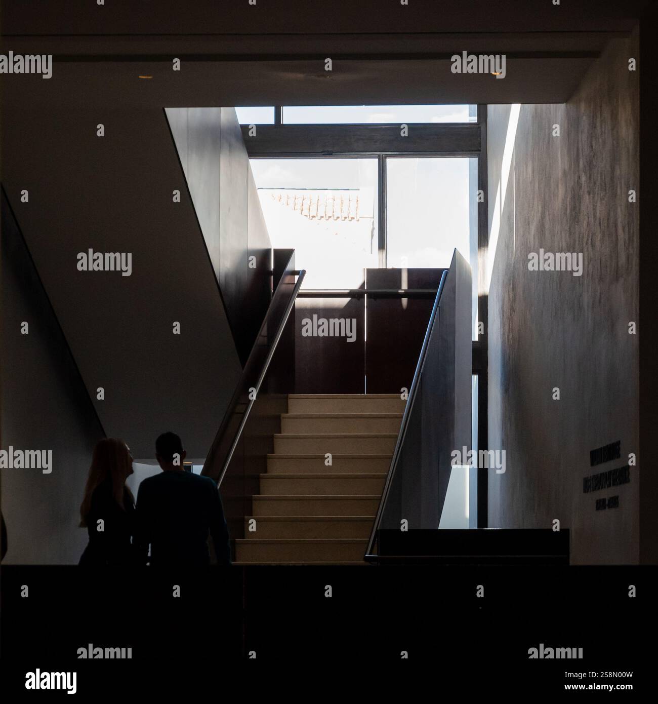 Malaga, Spain, 30 December 2024 interior of picasso museum and gallery ...