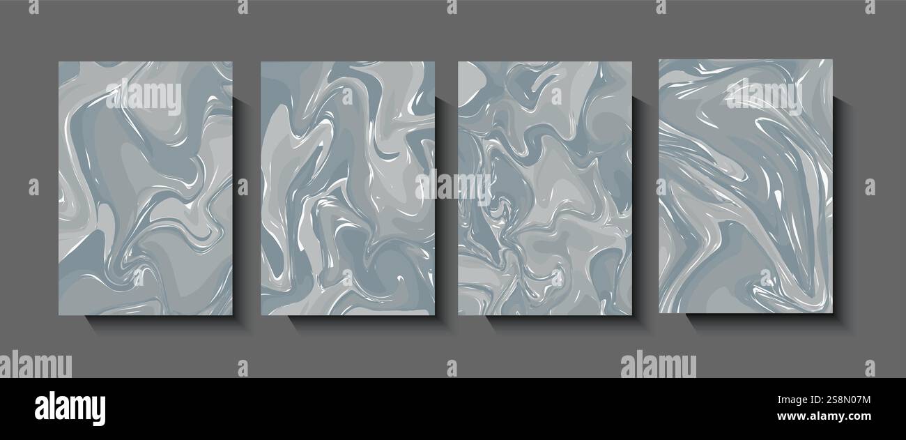 Oil and resin on canvas Stock Vector Images - Alamy