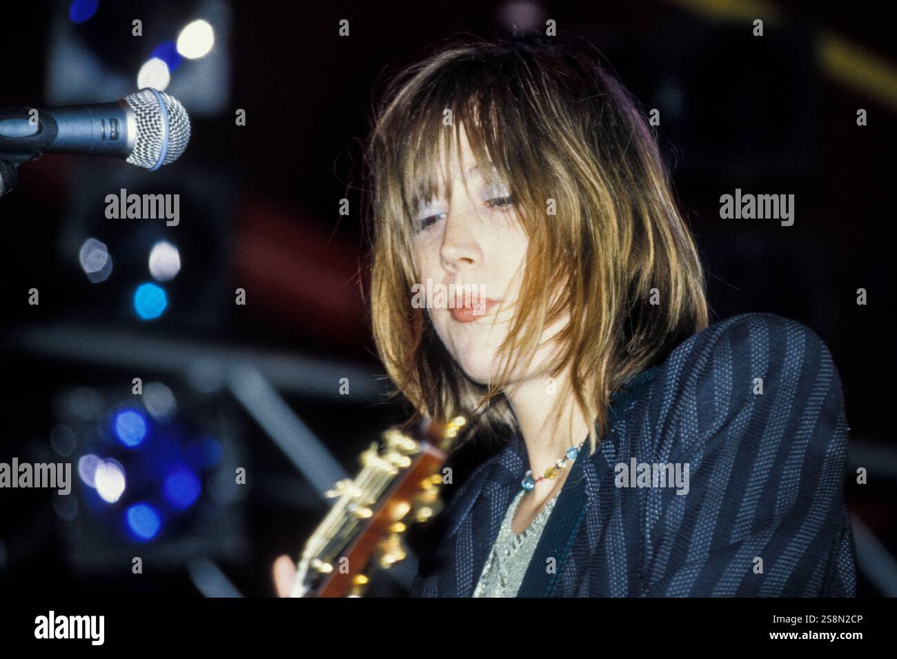 BETH ORTON, YOUNG, CREAMFIELDS, 1998: A young Beth Orton playing ...
