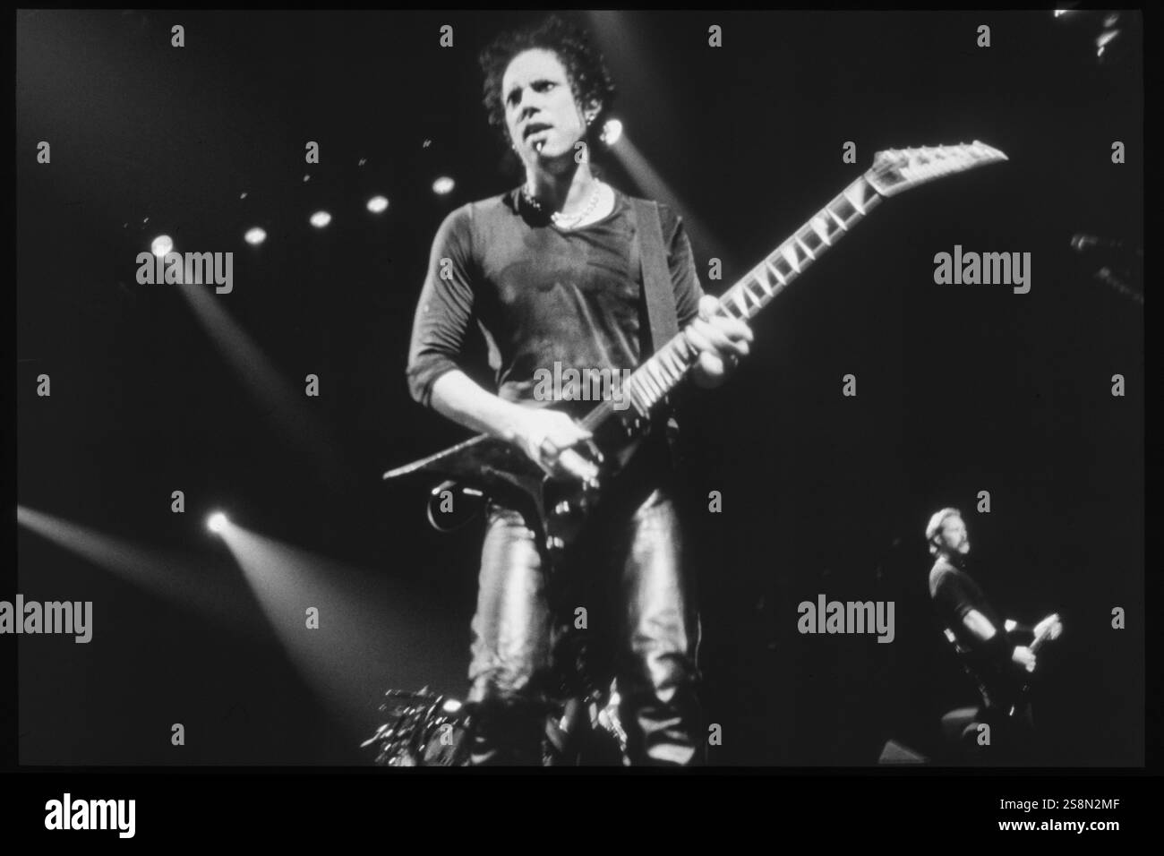 METALLICA, CONCERT, 1996: Kirk Hammett and James Hetfield of Metallica ...